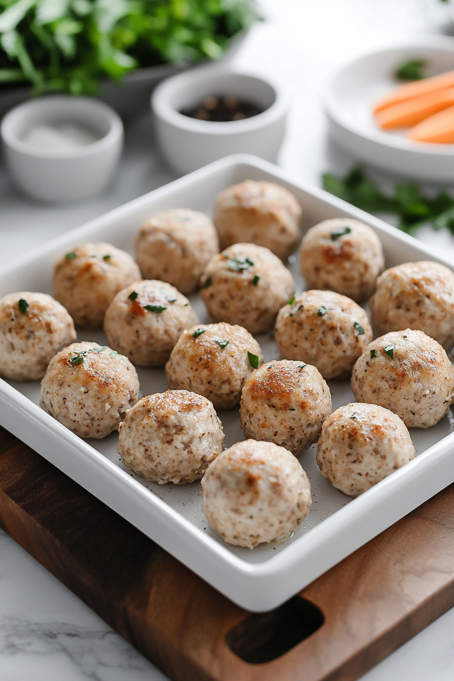 Slow Cooker Salisbury Steak Meatballs - Urban Comfort St Pete