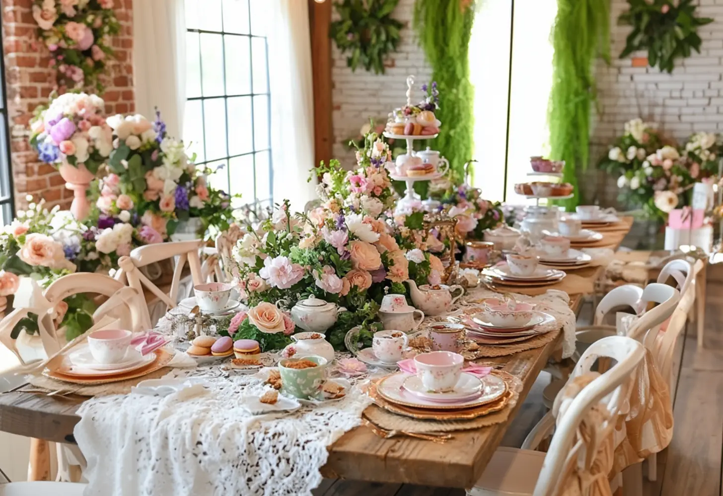 How to Set Up a Dreamy Tea Party Decor on a Budget - Urban Comfort St Pete